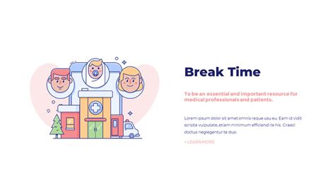 Break Time Timeline Single Slides