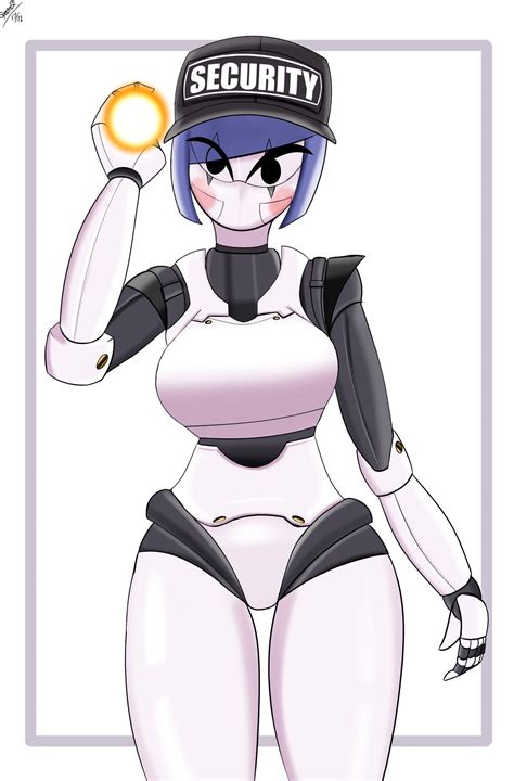 Fnaf Security Breach Securitybot Girl By Ghostspectre42 On Deviantart