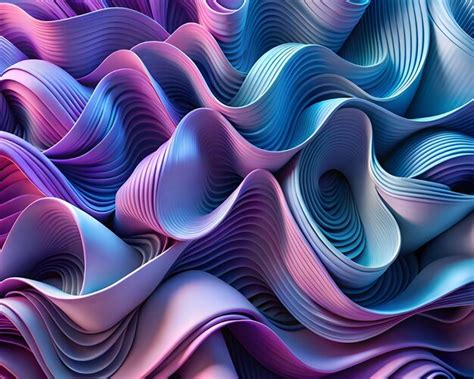 3d Colorful Abstract Background Design Premium Ai Generated Image