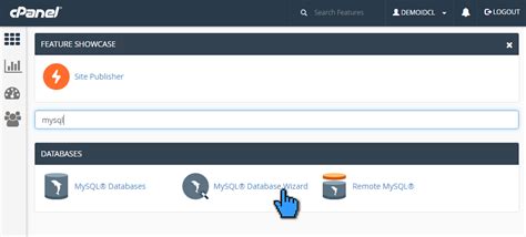 cara membuat database mysql di cpanel idcloudhost
