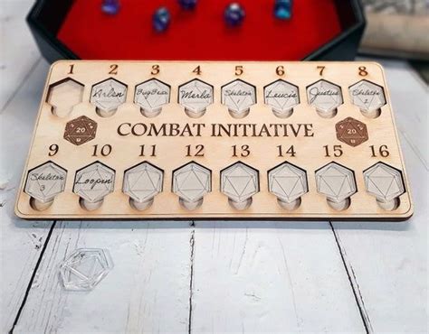RPG Combat Initiative Tracker Tabletop For D D And Other Tabletop RPG Games Etsy Pen