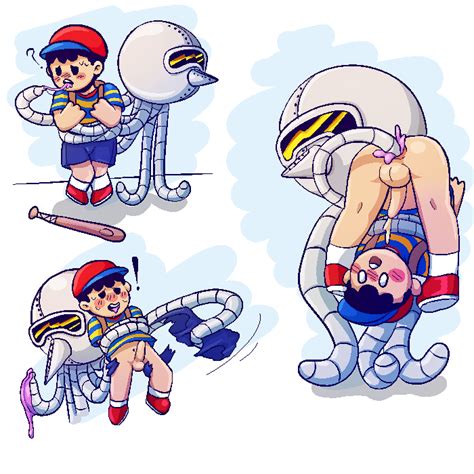 Post 3081588 Earthbound Kinkykong Ness Octobot