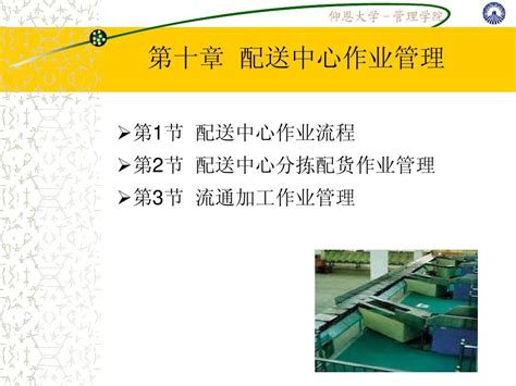 第十章 仓储与配送管理word文档在线阅读与下载无忧文档