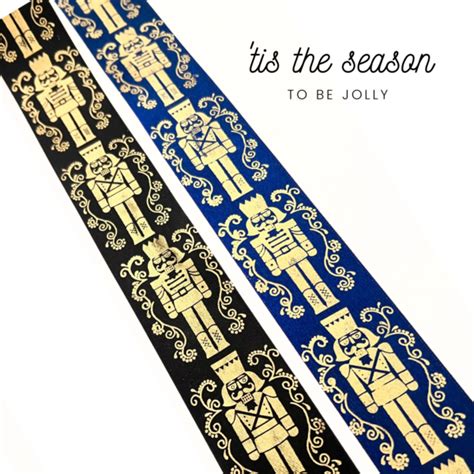 Satin Nutcracker Ribbon Mimosa Lifestyle Co