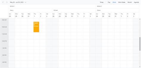 Resources In Angular Schedule Component Syncfusion