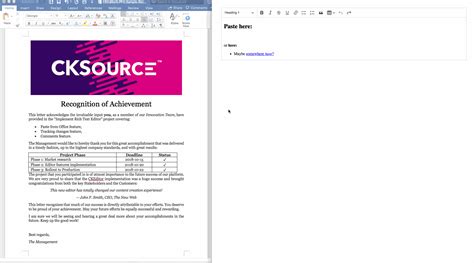Ckeditor 5 V1120 With Paste From Word And File Manager Support Released Ckeditor
