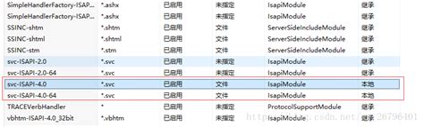 Iis配置问题：wcf服务打开svc文件报错：请求的内容似乎是脚本，因而将无法由静态文件处理程序来处理 Itprobie 菜鸟程序员 博客园