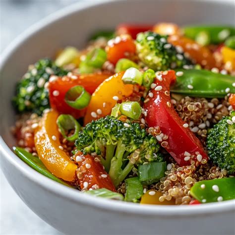 Vibrant Quinoa And Vegetable Stir Fry Recipe Rivka Recipes