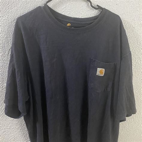 Carhartt Pocket Tee Xxl Depop