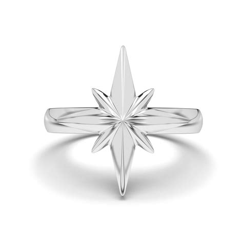 Starlight White Gold Ring Empirejeweller