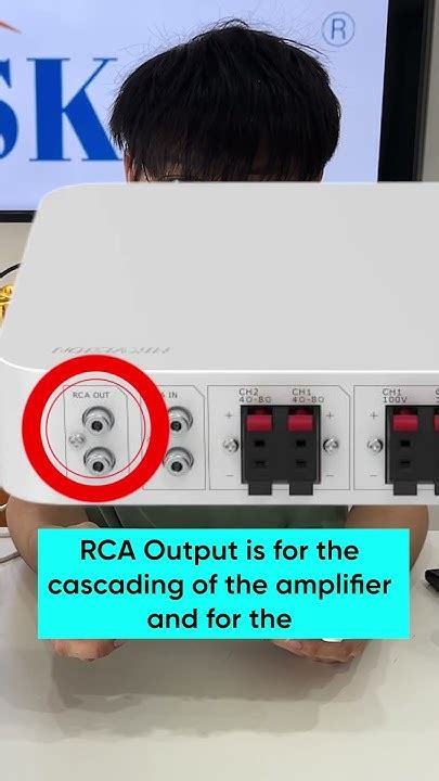 Step Inside The World Of Crystal Clear Sound With Hikvisions Amplifiers 🎵 Viskou Shorts Youtube