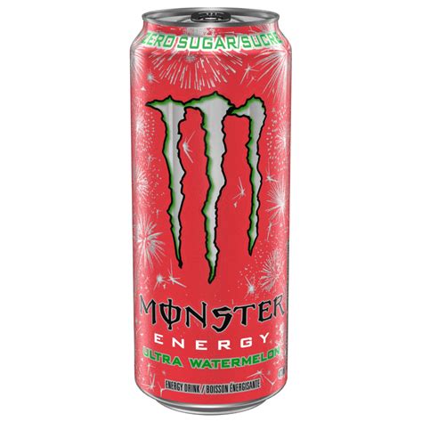 Monster Ultra Watermelon Zero 473mL | American Candy Store Australia