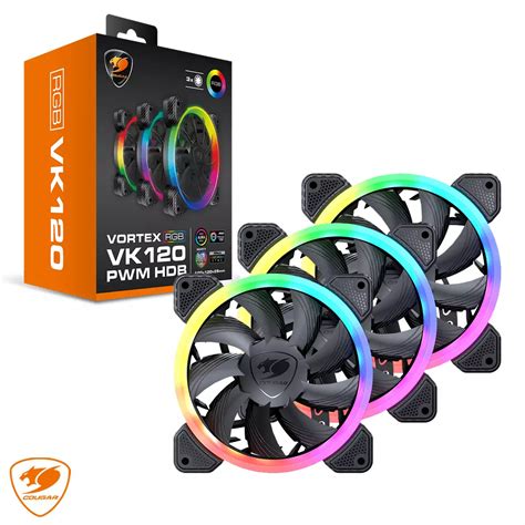 Ventiladores Kit 3 En 1 Cougar Vortex Vk Argb Quito Ecuador
