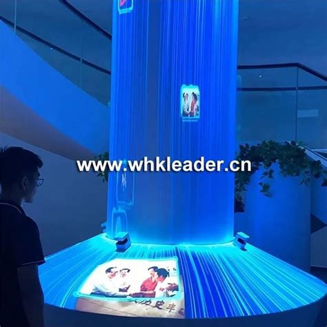 Digital Waterfall Innovative Interactive Museum Displays