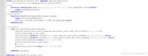 Apbspi设计与uvm验证（6）spi Uvm验证 Csdn博客
