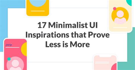 17 Minimalist UI Inspirations That Prove Less Is More Unlimited Graphic Design Service