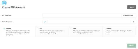 Create Ftp Accounts In Directadmin Knowledgebase Woktron Ltd Company