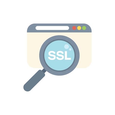 Magnifying Glass Focusing On Ssl Certificate On Website Browser For Secure Connection 50489852