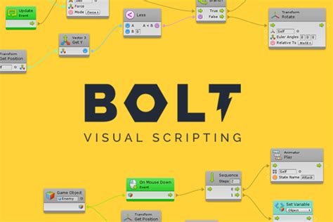 visual scripting for unity 2019 lts and 2020 lts with bolt