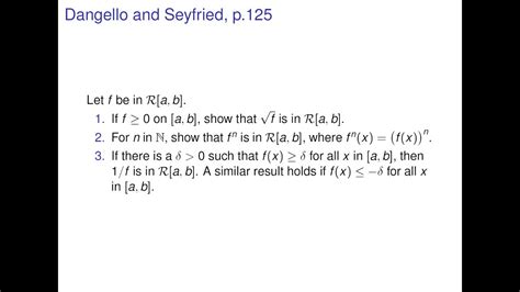 analysis if f is integrable then sqrt{f} f n 1 f are integrable