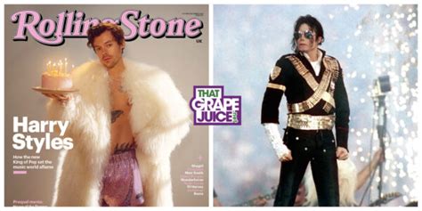 Michael Jackson Fans Erupt As Rolling Stone Crowns Harry Styles The