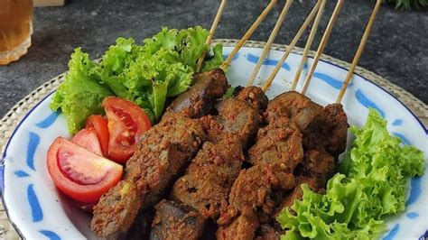 Resep Sate Ati Ampela Ala Angkringan Makin Nikmat Disantap Pakai Sambak