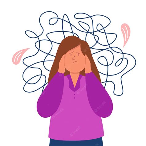 Woman Nervouss 3833653 Clipart Library