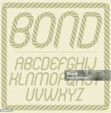 벡터는 대문자 영어 알파벳 편지 컬렉션 기로 쉐 장식 아름 다운 조각으로 만든 둥근 수상 디자인 요소로 사용 될 수 있습니다 경제에 대한 스톡 벡터 아트 및 기타 이미지