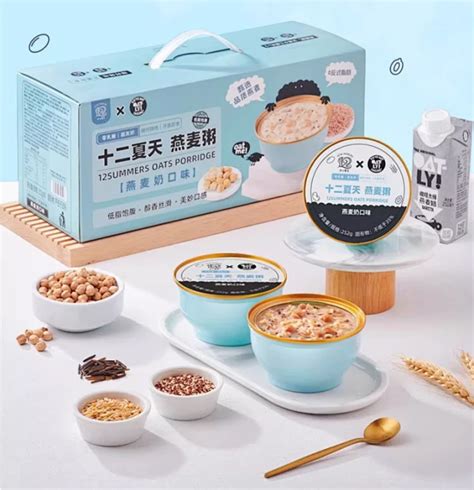 十二夏天官方旗舰店正品燕窝粥燕麦粥即食花胶银耳礼盒速食粥 天猫 花瓣网