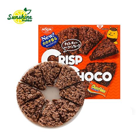 Sunshine Fruitbar Nissin Crisp Choco 80g