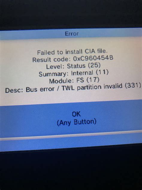 Game Install Failed R 3dspiracy