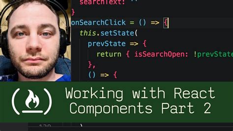 Working With React Components Part 2 P5d56 Live Coding With Jesse