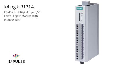 Iologik R1214 Digital Input Relay Output Module · Buy Online · Impulse