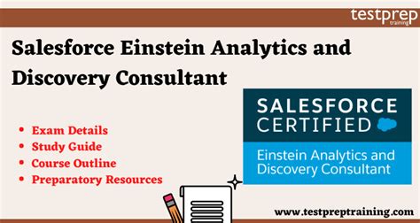 How To Pass The Salesforce Einstein Analytics And Discovery Consultant