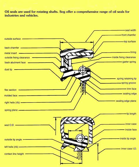 Different Types Oil Seals Oil Shaft Sealing Oil Seals Buy Different Types Oil Seals Shaft Oil