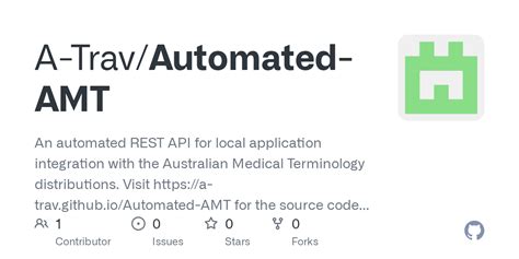 GitHub A Trav Automated AMT An Automated REST API For Local Application Integration With The