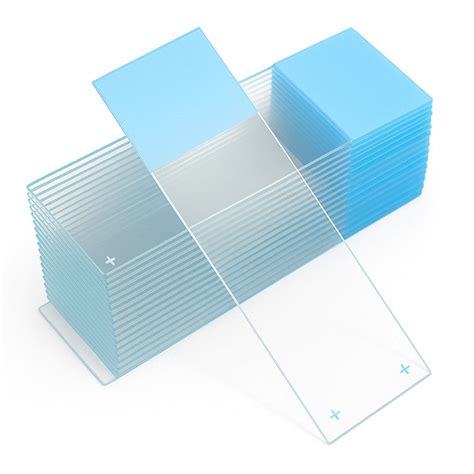 Color Coded Frosted Diamond® White Glass Charged Microscope Slides U