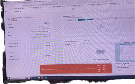Nano 33 Iot Cloud Issues Cloud Iot Arduino Forum