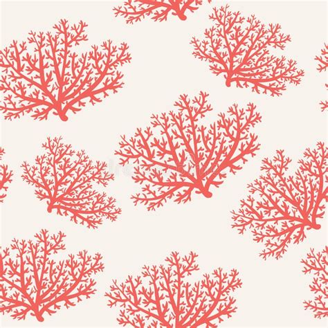 Coral Pattern Ocean Sea Reef Corals Aquarium Marine Life Design
