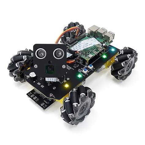 Freenove Mecanum Wheel Car Kit For Raspberry Pi 4 B 3 B B A Face