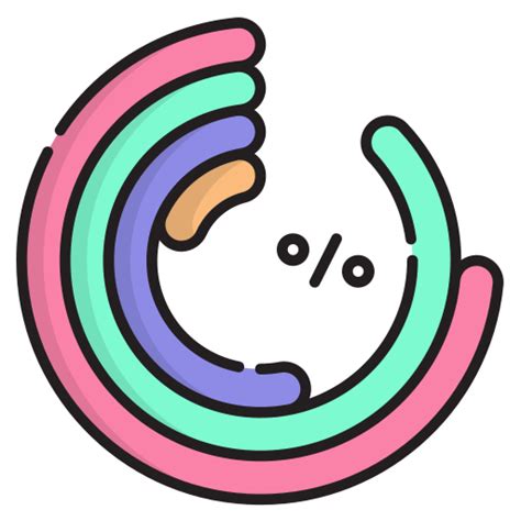 Progress Chart Generic Outline Color Icon