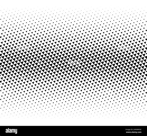 Triangle Halftone Texture Pattern Geometric Angular Vector Design Element Illustration