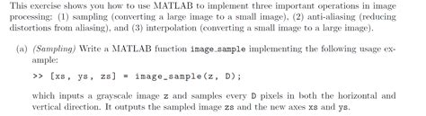 Solved This Exercise Shows You How To Use Matlab To