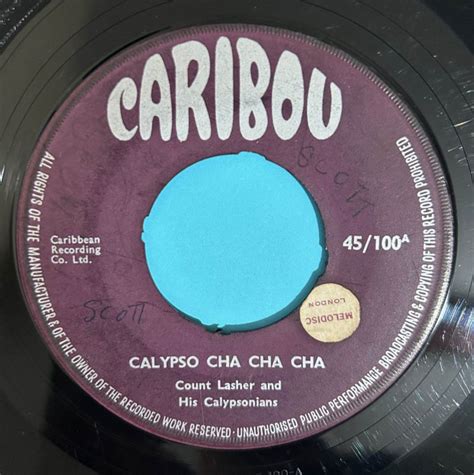 Count Lasher Calypso Cha Cha Cha Ninja Records