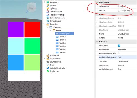 Two Column Uigridlayout Art Design Support Developer Forum Roblox