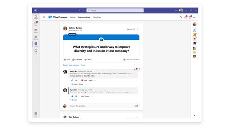 Employee Communication Platform Microsoft Viva Engage