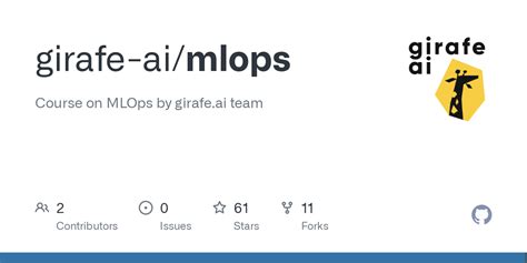 GitHub Girafe Ai Mlops Course On MLOps By Girafe Ai Team