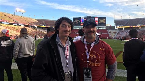 Ames Iowa Football Standout Dallas Sauser Setting Passing Records