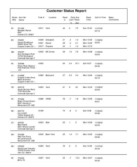 Free Status Report Templates MS Word Excel PDF Formats Report Template Book Report