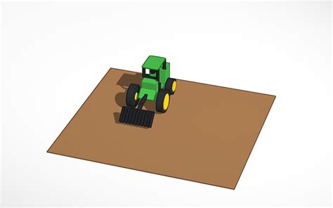 3d Design Tractor Tinkercad